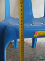 China Nestable Armless Plastic Chair Ergonomic Plastic Dinning Chair for sale