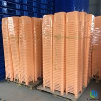 China Durable Recyclable Plastic Furniture 2# Square Small Plastic Chair for sale