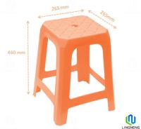 China Square Small Modern Plastic Chairs for Home / School / Restaurant for sale