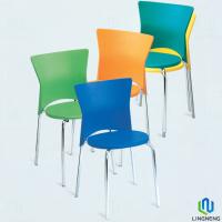 China Durable Colored Plastic Furniture Plastic Leisure Chair For Dining Room for sale