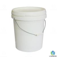 China Multipurpose 16 Litre Plastic Buckets With Handles And Lid OEM ODM for sale