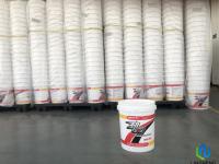 China 18L Packaging Drum Seal Plastic Paint Pail Bucket Round With Hand for sale