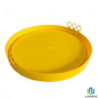 China 18L Waterproof Food Grade Plastic 5 Gallon Buckets With Handle for sale