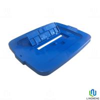China 60L Election Transparent Plastic Ballot Box Factory Elect Products Election Material for sale