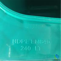 China Waterproof Mobile Garbage Bin 240L Waste Bins Quadrangle Free Sample for sale