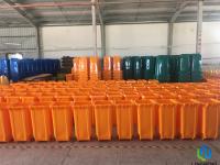 China Waterproof Mobile Garbage Bin 240L Waste Bins Quadrangle Free Sample for sale