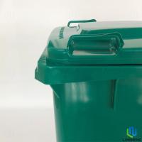 China Outdoor 160L Large Garbage Bins ,  Mobile Plastic Waste Bins for sale