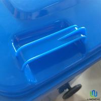 China Outdoor 160L Large Garbage Bins ,  Mobile Plastic Waste Bins for sale