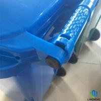 China Outdoor 160L Large Garbage Bins ,  Mobile Plastic Waste Bins for sale