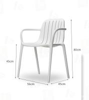 China Modern Stylish Recyclable Plastic Furniture Sturdier Durable Versatile For Indoors Outdoors for sale