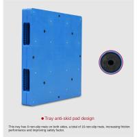China Corrosion Resistant Heavy Duty Double Sided Plastic HDPE Pallet For Transporting Chemical Materials for sale