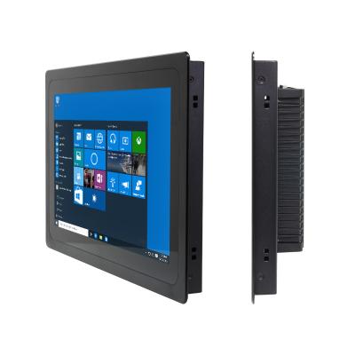 China Aluminum Alloy Industrial All In One PC Celeron J4125 Multi Points PCAP Touch Screen for sale