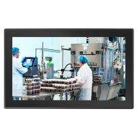 China 21.5 Inch Industrial Panel PC Fanless IP65 Waterproof 5 Wire Resistive Touch Screen for sale