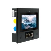 China 7 Inch 1024*600 POE Lcd Monitor With RFID, Camera, Microphone And Speaker for sale