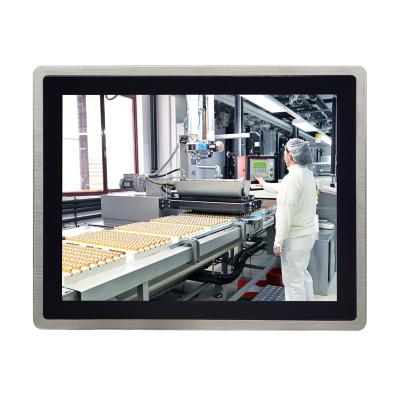 China Network Wi-Fi Stainless Steel / Ethernet Touchscreen PC for sale