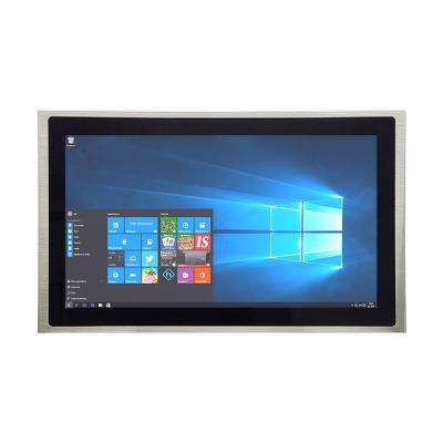 China 1000 Nits Sunlight Readable Stainless Steel Panel PC 8GB RAM Wi-Fi/Ethernet Connected for sale