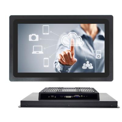 China High Brightness Capacitive Touch Screen 350 Cd/M2 With VGA DVI HDMI Input Signal for sale