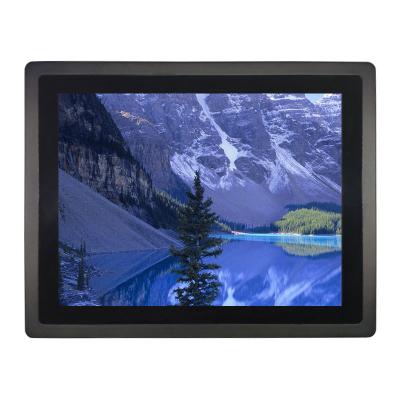 China Industrial LCD Embedded Touch Screen Panel PC 350 Nits Brightness Aluminum Alloy for sale