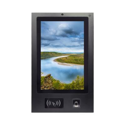 China 21.5 Inch Embedded Touch Panel PC With NFC Fingerprint Recognition Camera And Microphone for sale