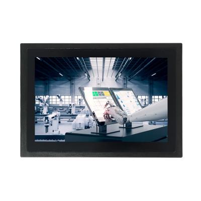 China Front IP65 Waterproof Intel Celeron J4125 Industrial LCD Touch Panel PC for sale