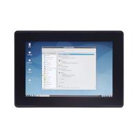 China 128GB SSD Embedded Touch Panel Computer with 4GB Memory Front IP65 Waterproof DC 12V Power Supply for sale