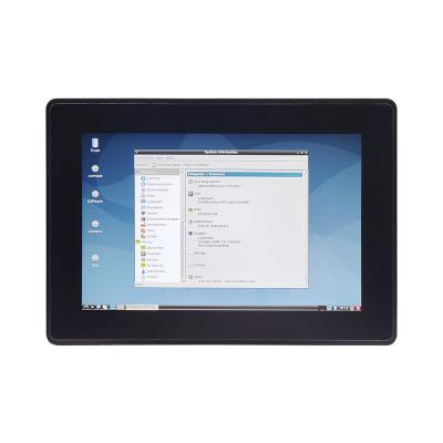 China 128GB SSD Embedded Touch Panel Computer with 4GB Memory Front IP65 Waterproof DC 12V Power Supply for sale