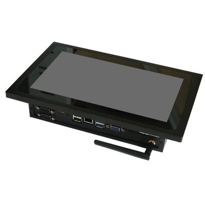 China Industrial Embedded Touch Panel PC IP65 Waterproof 4GB RAM 128GB SSD DC 12V CE/FCC/RoHS for sale