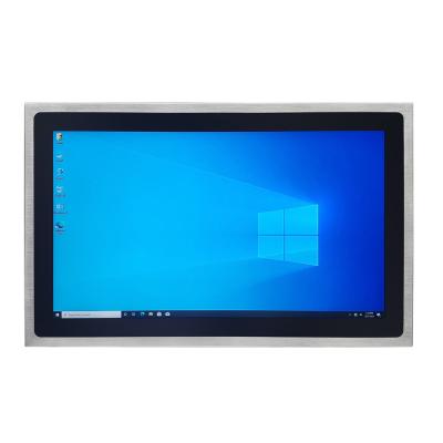 China Stainless Steel Panel PC with 128GB SSD Storage DC 9V - 36V Working Voltage EETI 80 Touch Controller IC CE / for sale