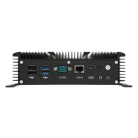 China DDR4 RAM SSD HDD Fanless Mini PC 6*Gigabit LAN Industrial Mini PC for sale