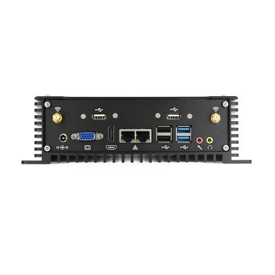 China 2*Mini-PCIe Expandable Industrial Mini PC for Industrial IoT with WiFi and Bluetooth for sale