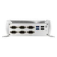 China Compact Industrial Mini PC Fanless Dual Gigabit LAN DDR4 RAM Supports 2.5 SATA HDD SSD for sale