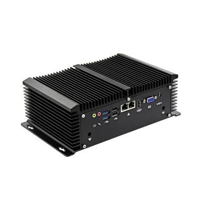 China Windows/Linux Compatible Industrial Mini PC with DDR4 Ram and Dual Gigabit LAN for sale