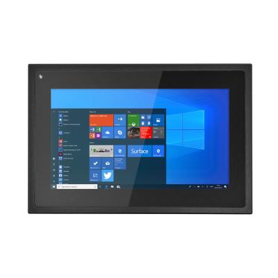 China 1000 Cd/m2 Ultra Bright 7H Surface Hardness Capacitive Touch Monitor with USB Interface Black for sale