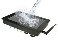 China Wide Viewing Angle Fanless Panel PC 1000 Nits High Brightness 32G Hard Disk for sale