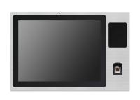 China Front IP65 Industrial Touch Panel PC With Fingerprint , RFID Reader And Camera for sale