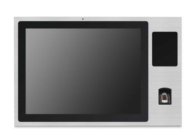 China Front IP65 Industrial Touch Panel PC With Fingerprint , RFID Reader And Camera for sale