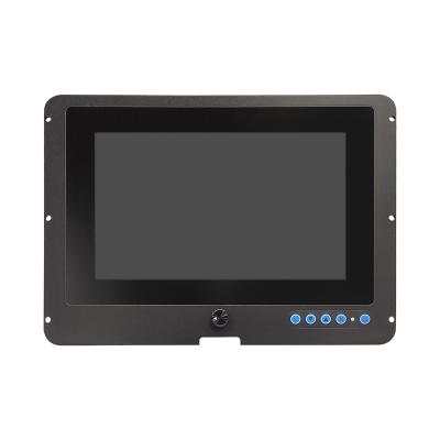 China High Brightness 10.1 inch Optical Bonding LCD Monitor with SDI Input and DC 12V for sale