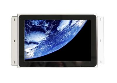 China Silver Capacitive Touch Monitor 10.1 Inch Size Support Embedded Mounting for sale