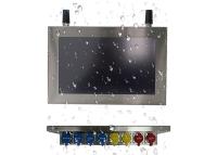 China Sunlight Readable Stainless Steel Panel PC 22 Inch Widescreen True Color for sale