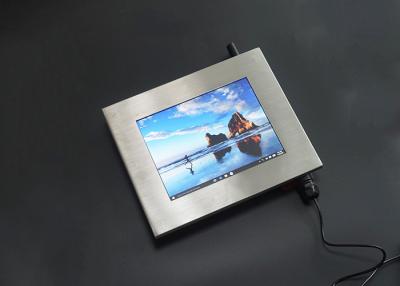 China 5 Wire Resistive Touch Stainless Steel Panel PC 1024x768 High Resolution for sale