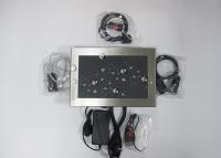 China Heavy Duty Stainless Steel Panel PC 17.3 Inch Widescreen 64G SSD Hard Disk for sale