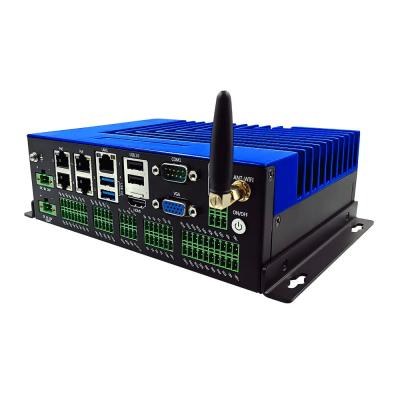 China 4*POE 24V Power Supply Intel N95 Mini PC Industrial Grade Design For Visual Inspection for sale