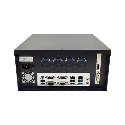 China Aluminum Alloy Industrial Mini PC with Full Length Card Storage and Debian Operating System for sale