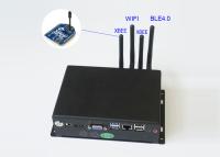 China J1900 Processor Industrial Box PC With WiFi Bluetooth And 2 XBEE PRO S2C Modules for sale
