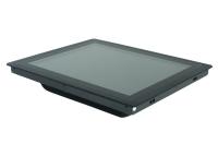 China 15 Inch Capacitive Touch Screen Monitor Front Panel IP65 Waterproof VGA HDMI DVI RJ45 for sale