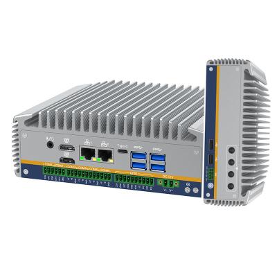China Fanless Mini PC Powered by Intel Iris Xe Graphics and Type-C Output for Windows 11 for sale
