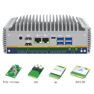 China Core i5-1235U M.2 2280 SSD Industrial Mini PC with Aluminum Case and 1*Intel I226-LM Network for sale