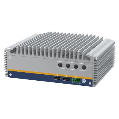China Industrial Fanless Mini PC TPM 2.0 Windows 11 12th Alder Lake-U Core Processor 6*COM GPIO for sale
