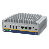 China High Performance Fanless Embedded Industrial Mini PC DDR5 M.2 2280 3*Intel i226-V, support quad display for sale