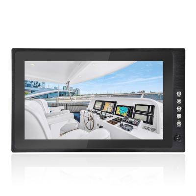 China 15.6 Inch IP65 Waterproof Monitor Industrial Projected Capacitive Touch Sreen Optical Bonding LCD 1000 Nits Displays With Anti Glare for sale